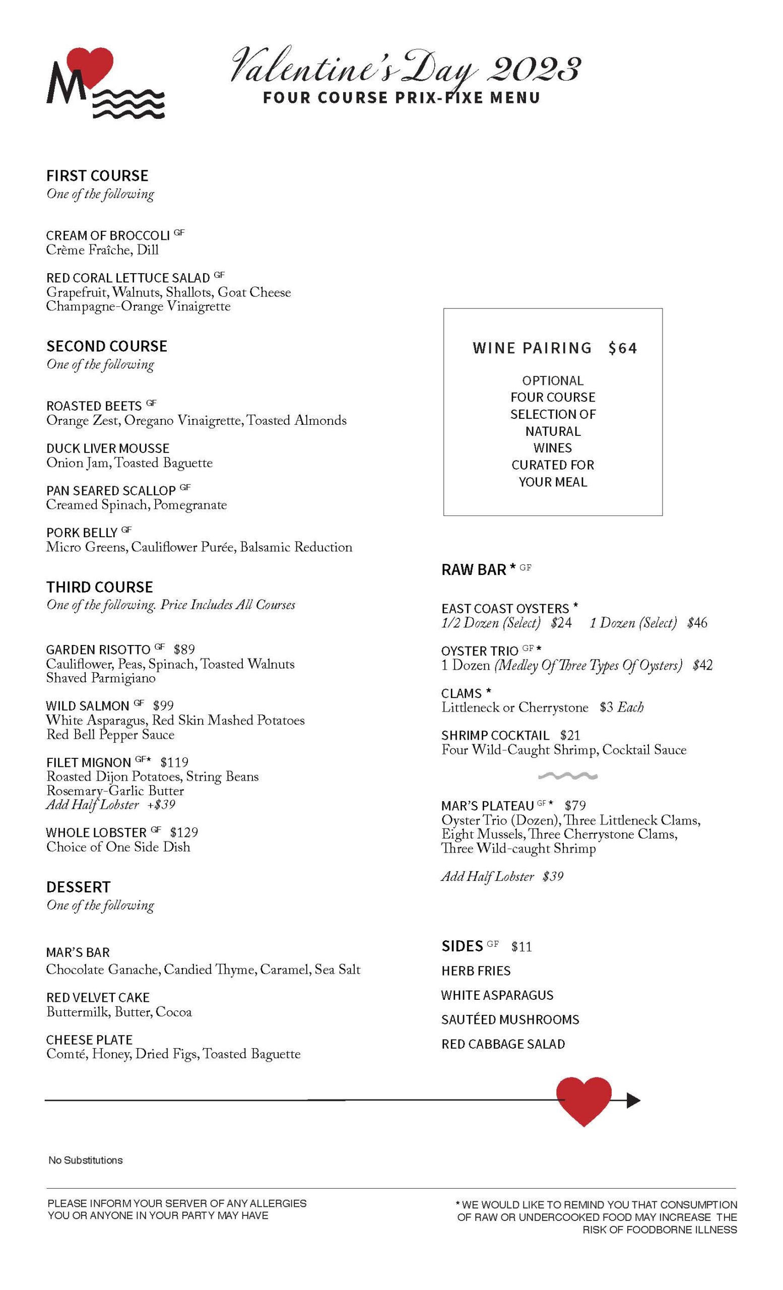 Mars Special Menu – Mars